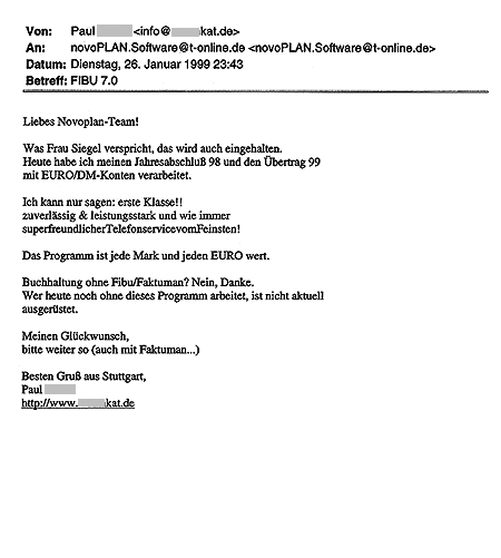 novoPLAN Software GmbH - Referenzen